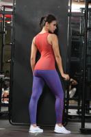 China Vintage Inspired Racerback Tank Retro Cut Quick Dry For Tennis And Pilates for sale