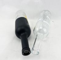 China 200ml 375ml 500ml 750ml 1000ml Glass Liquor Wine Whisky Bottle with Customized Logo for sale