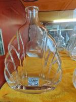 China Empty Transparent 500ml 700ml 750ml XO Brandy Glass Bottles Acceptable Customer's Logo for sale