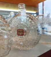 China Empty Transparent 500ml 700ml 750ml XO Brandy Glass Bottles Acceptable Customer's Logo for sale