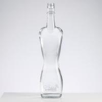 China Whisky Spirit Glass Products Unique Shape Woman Body Glass Liquor Bottle for Liquor for sale