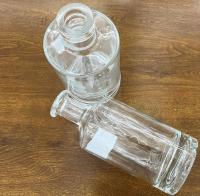 China 750ml Super Flint Jersey Glass Liquor Bottle with Cork Eco-friendly and Customizable for sale