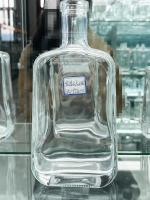 China 100ml 200ml 375ml 500ml 750ml 1000ml Clear Glass Bottle for Whiskey Vodka Brandy Gin for sale
