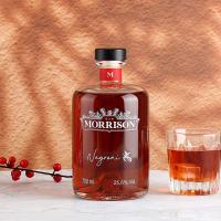 China Clear Glass 100ml 250ml 375ml 500ml Round Frosted Wine Vodka Bottle with Cork Stopper for sale