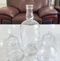 China Clear Glass 750ml Bottle for Spirits Brandy Gin Rum Tequila and Vodka in Glass Products for sale