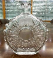 China 700ml Round Shape Glass Bottle for Spirit Liquor Tequila Whiskey Brandy Vodka RUM JIN for sale
