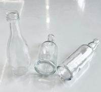 China Clear Sealing Type Cork Empty 30ml 50ml 100ml Liquor Bottles for Ice Wine Clear Glass for sale