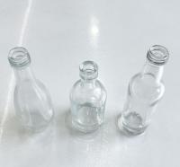 China Clear Sealing Type Cork Empty 30ml 50ml 100ml Liquor Bottles for Ice Wine Clear Glass for sale