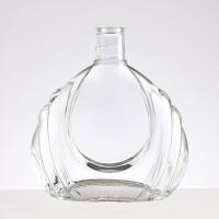 China 500ml 750ml Brandy XO Glass Wine Bottle Customied Bottle Color OEM/ODM Acceptable for sale