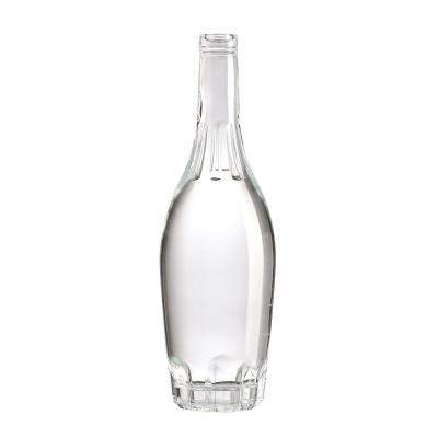 China 500ml Custom Color Spirit Liquor Glass Bottle With Cork for Provided Freely Sample for sale