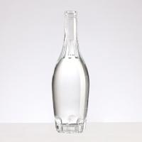 China 500ml Custom Color Spirit Liquor Glass Bottle With Cork for Provided Freely Sample for sale