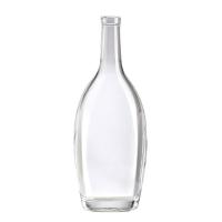 China 500ml Custom Color Spirit Liquor Glass Bottle With Cork for Provided Freely Sample for sale
