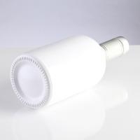 China Golden Silver Cork Lids Glass Vodka Bottle for 750ml Packing 375ml 500ml Capacity for sale