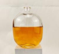 China Crystal White Coating Cute Glass Bottle for Water Wine Medicine Personalized Design for sale