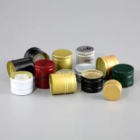 China 50ml 100ml 250ml Glass Spirit Bottles with Screw Cap Hot Stamping Surface Handling for sale