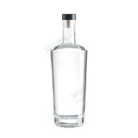 China 750 ml Clear Glass Bottle with Cork Body Material Glass OEM/ODM Welcome to Buyers for sale