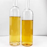 China Glass Products Slim Wine Bottle with Cork and Collar Material Made in Shandong for sale