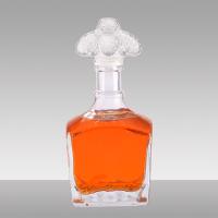 China Collar Material Glass Bottle 500ml 700ml Whisky Brandy for Clients' Specific Requirements for sale