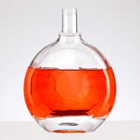 China Custom Color 700ml 750ml Brandy Glass Bottle for Wine Connoisseurs and Enthusiasts for sale