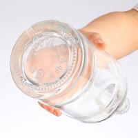 China Clear/Frosted/Cylinder Empty Glass Vodka Bottle with Stopper 200ml 375ml 500ml 750ml for sale