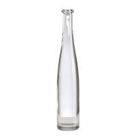 China Clear Glass Body Material Wine Vodka Bottle 500ml 750ml Whiskey Bottle for sale