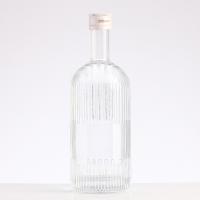 China Design 100ML Round Beverage Juice Water Glass Gin Wine Bottle Industrial for Beverage for sale