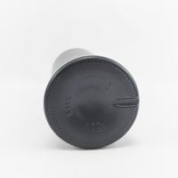 China Industrial Beverage Hot Stamping Shandong Cork Cap Glass 750ml Black Beer Bottle GY for sale