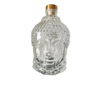 China Level Carving Glass Bottles 500ML 750ML 1000ML for Customized Glass Products Liquor for sale