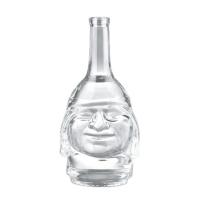 China Level Carving Glass Bottles 500ML 750ML 1000ML for Customized Glass Products Liquor for sale