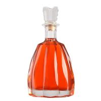 China Empty Packaging 750ml Glass Burgundy Wine Bottle for Coffee Provided Freely for sale