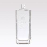 China Customized 500ml Glass Bottles for Gin Whisky Clients' Specific Requirements for sale