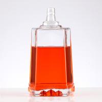 China Empty Packaging 750ml Glass Burgundy Wine Bottle for Coffee Provided Freely for sale