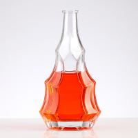 China Empty Packaging 750ml Glass Burgundy Wine Bottle for Coffee Provided Freely for sale