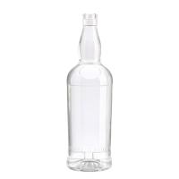 China Clear 750ml Glass Vodka Liquor Wine Whiskey Bottle for Clients' Specific Requirements for sale