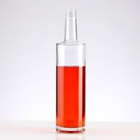 China Customized Logo 200ml 375ml 500ml 700ml 750ml 1000ml Empty Glass Bottle for Liquor for sale