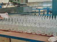 China Glass Wine Bottle with Cork and Acceptable Customer's Logo Clear 750ml 1000ml for sale