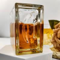 China 200ml Rectangular Glass Bottle for Whiskey Beer and Other Beverages Custom or Standard for sale