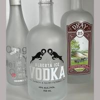 China Level Clear Glass Bottle for Wine/Vodka 500ML 750ML Direct Hot Stamping for sale