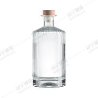 China Spray Cap Glass Bottle 200ml 250ml 500ml 700ml 1000ml for Wine Whiskey Brandy Tequila Gin for sale