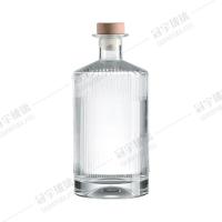 China Spray Cap Glass Bottle 200ml 250ml 500ml 700ml 1000ml for Wine Whiskey Brandy Tequila Gin for sale