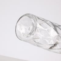 China Industrial 1L Glass Clear Bottle for Beverage Fine Gin Wine Liquor Spirit Bottles for sale