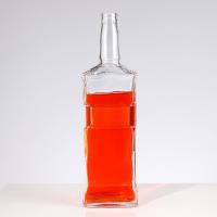 China 50cl VODKA Glass Bottle with Sublimable Pavonadas Design and OEM/ODM Service for sale