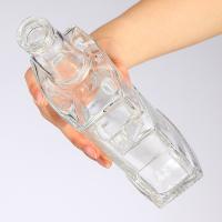 China 50cl VODKA Glass Bottle with Sublimable Pavonadas Design and OEM/ODM Service for sale