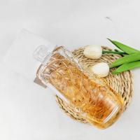 China Fashion Shape Super Flint Brandy Spirits Empty White Liquor Glass Bottle Vodka Square for sale
