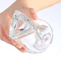 China Beverage Industrial Triangle Bottom and Round Body Wine Bottle with Modern Design for sale