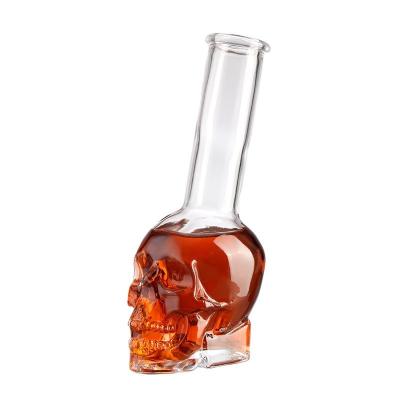 China Rubber Stopper Sealing Type Creative Glass Bottles for Gin Clear and Empty for sale