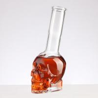 China Rubber Stopper Sealing Type Creative Glass Bottles for Gin Clear and Empty for sale