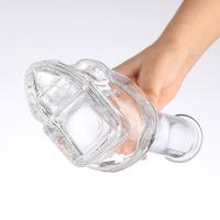 China Rubber Stopper Sealing Type Creative Glass Bottles for Gin Clear and Empty for sale