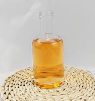 China 200ml 375ml 500ml 700ml 750ml Round Shape Frosted White Ice Wine Glass Bottle for Whisky for sale