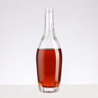 China Glass Water Bottle for Voss Round Shoulder Slender Wine Bottle Body Material Glass for sale